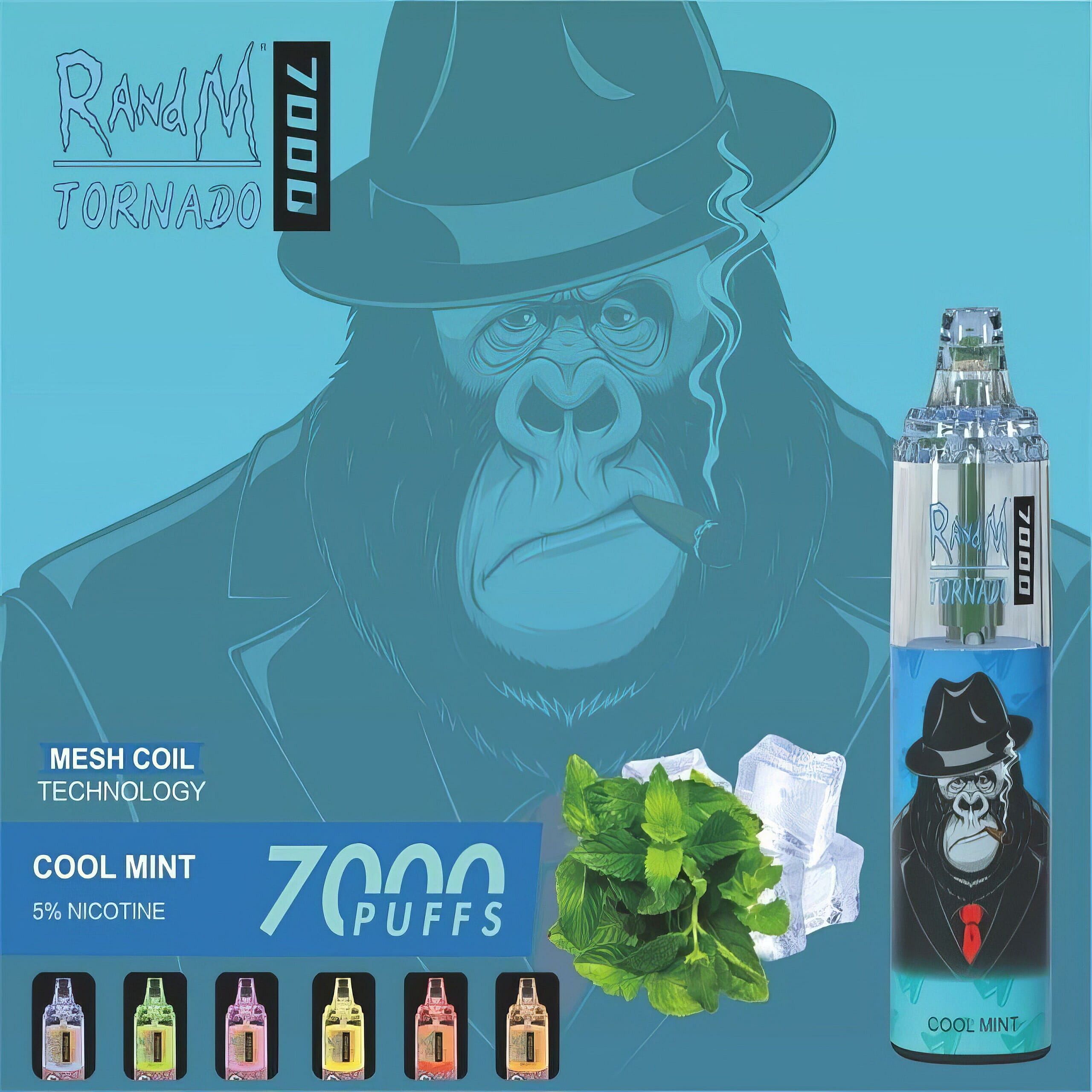 RandM Tornado 7000 Puffs Disposable Vape - SleekVape