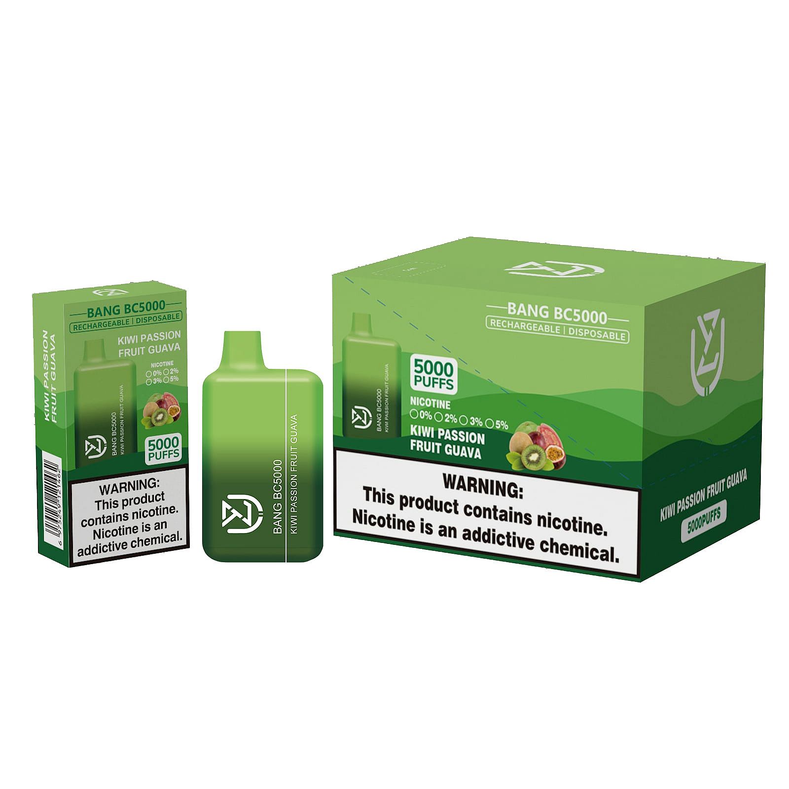 UZY BANG BC5000 0% 2% 3% 5% nicotine 5000puffs disposable electronic ...