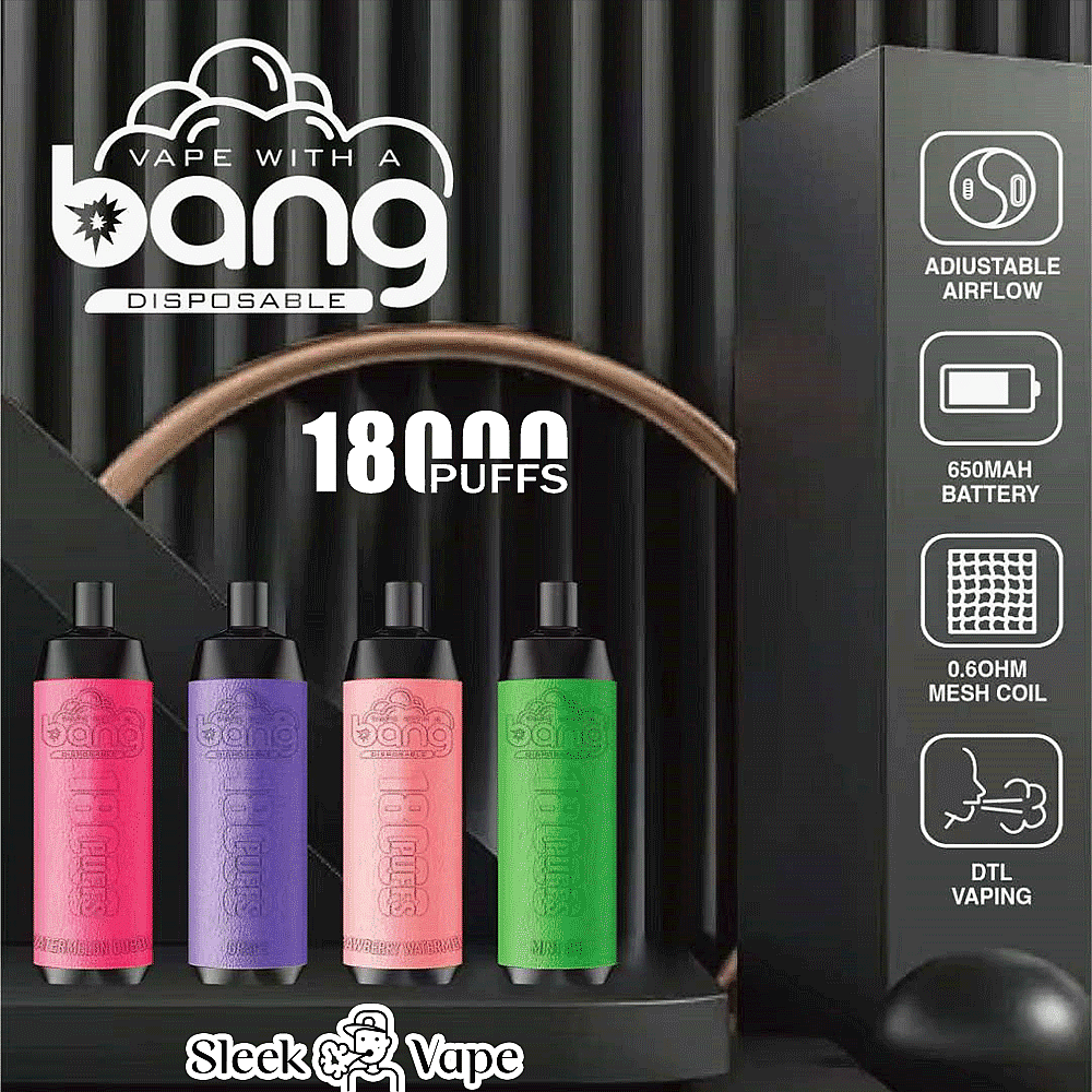 Bang Crown Bar 18000 Puffs Nuevo producto Vape Pen desechable de cuero - SleekVape