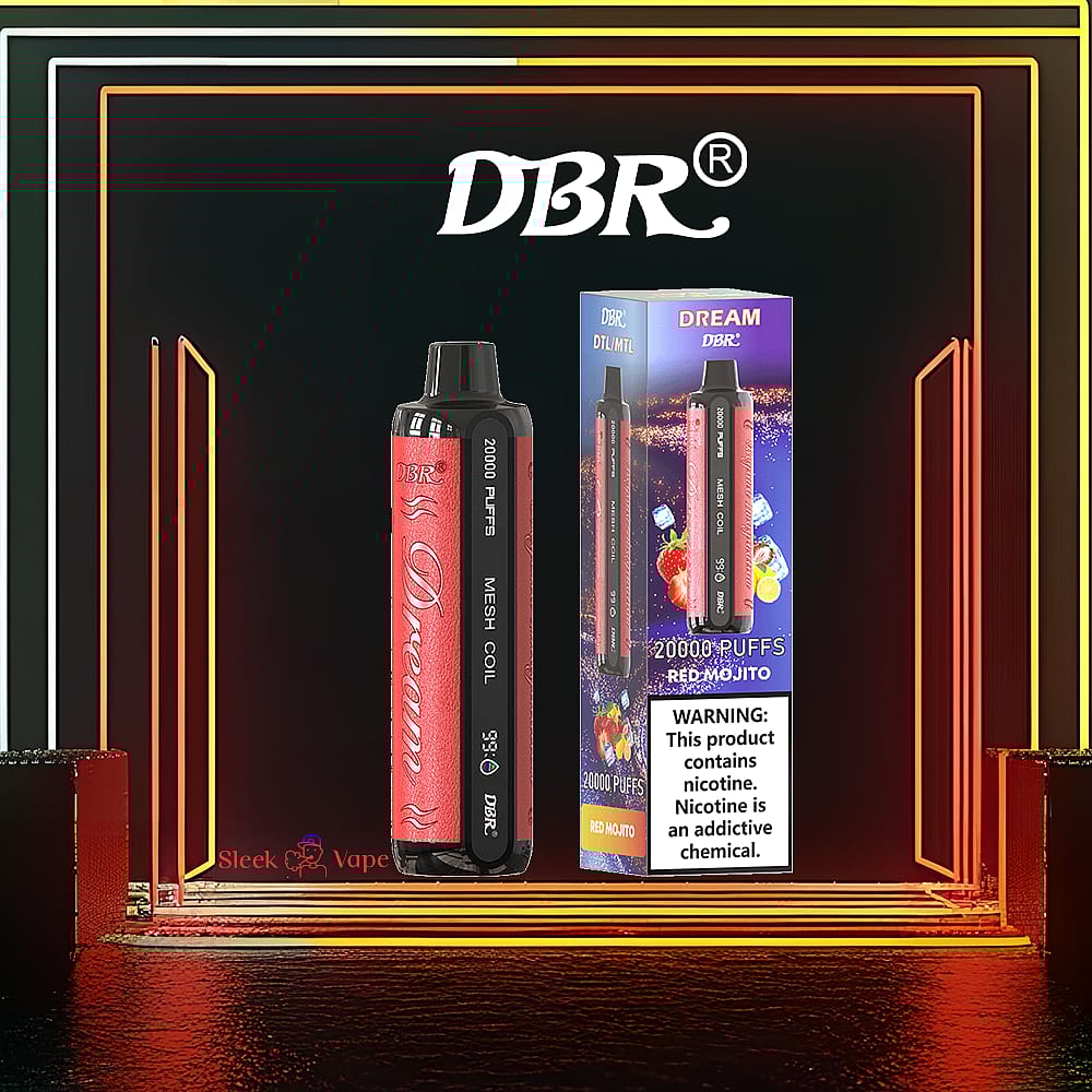 DBR Dream Bar 20000 20K Puffs DTL Leather Disposable Vape Pen - SleekVape