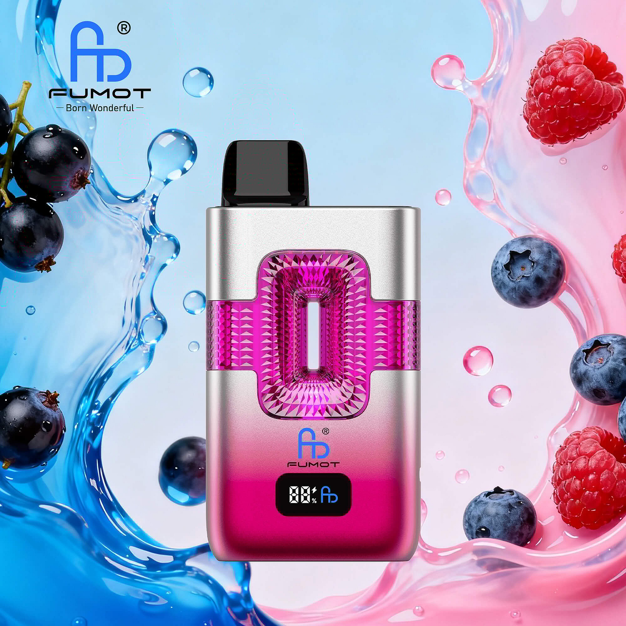 Fumot ECO 2w1 50000 50K Puffs Podwójne Smaki Vape Inteligentny ...