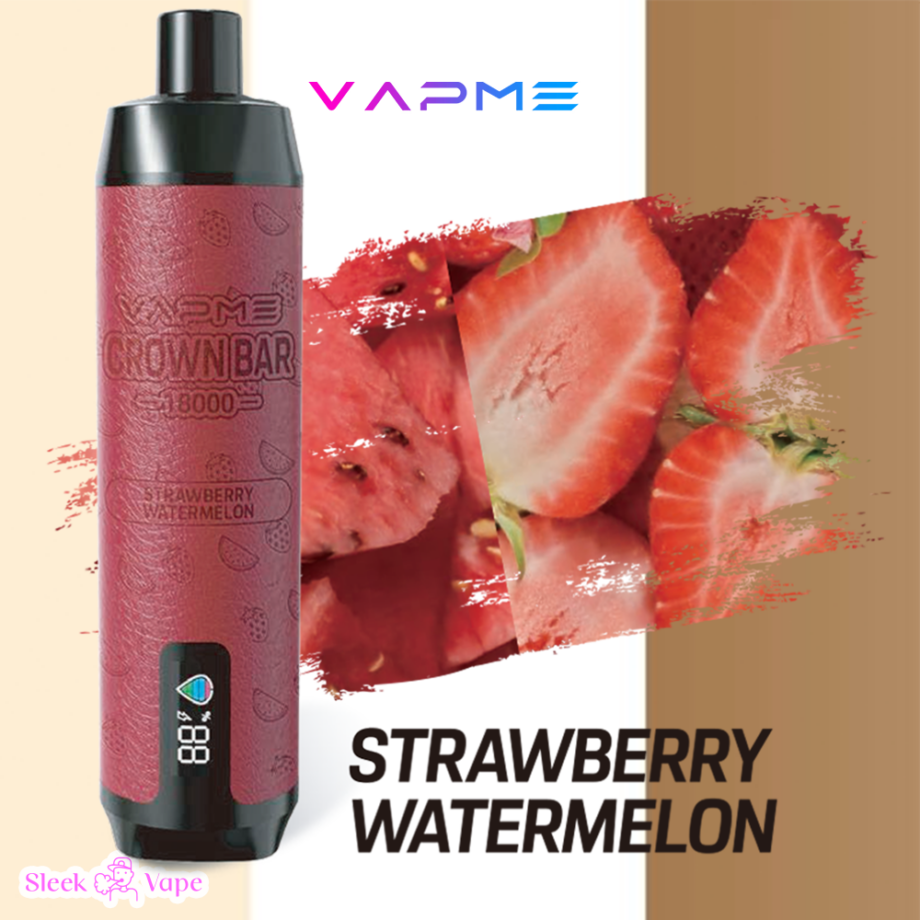 VAPME Crown Bar 18000 Pro Max Leather 18000 puffs Disposable Vape Pen ...