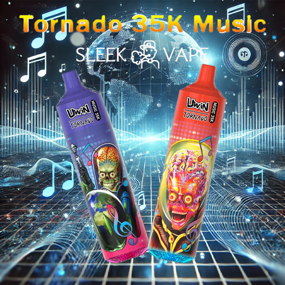 Uwin Tornado 35K Puffs Music Disposable Vape Pen | Rich flavors,Music ...